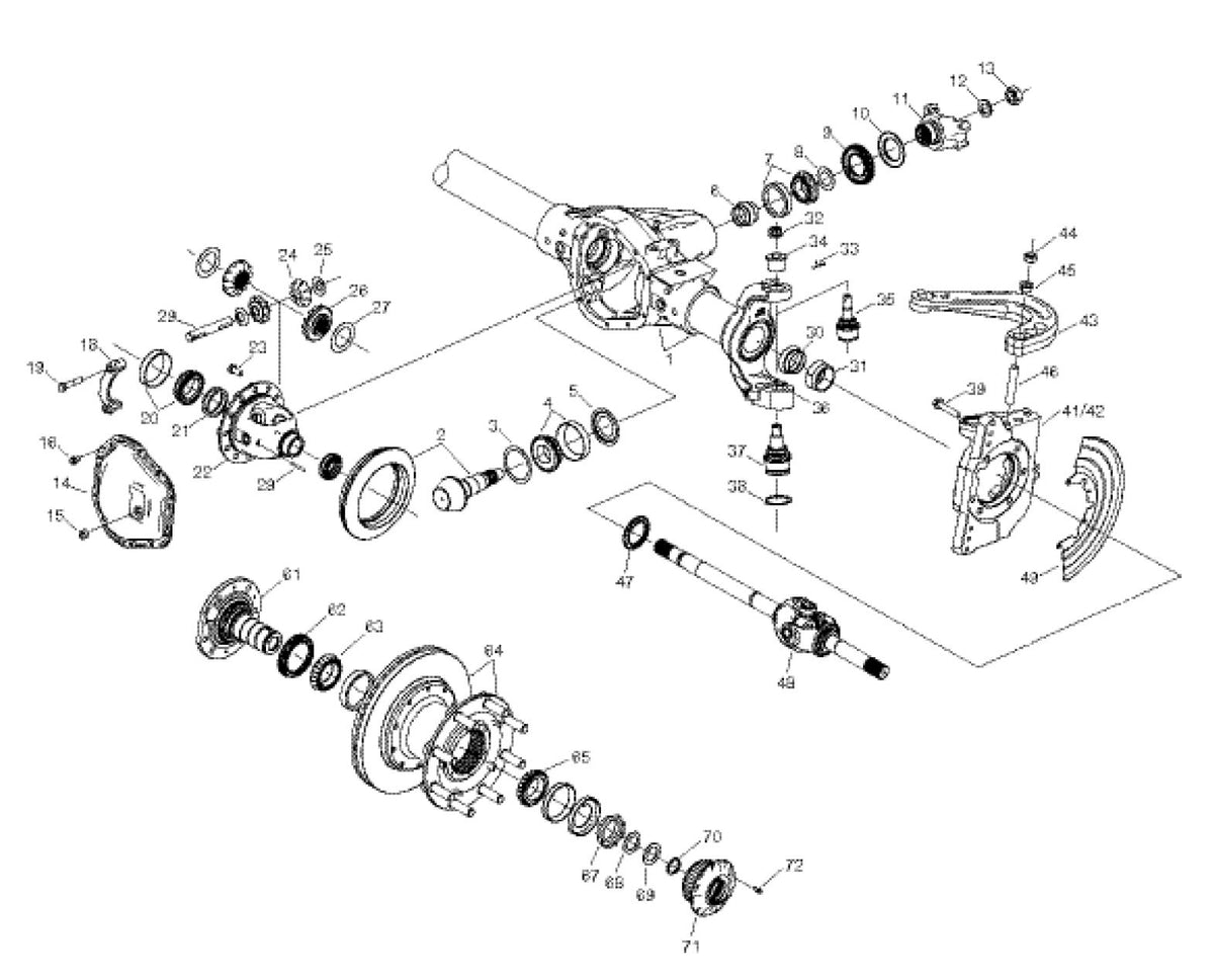 Dana Super 60 M256 – Tagged "Product Type_Differential Roll Pin" – Down ...
